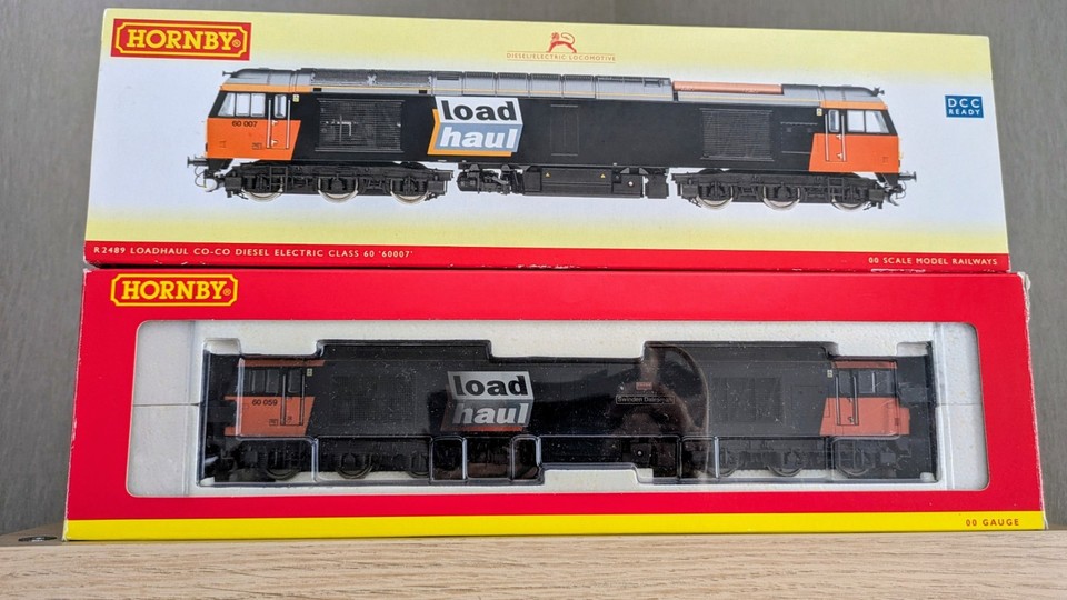 HORNBY LOAD HAUL 60059 'SWINDEN DALESMAN' WEATHERED DIESEL/ELECTRIC ...