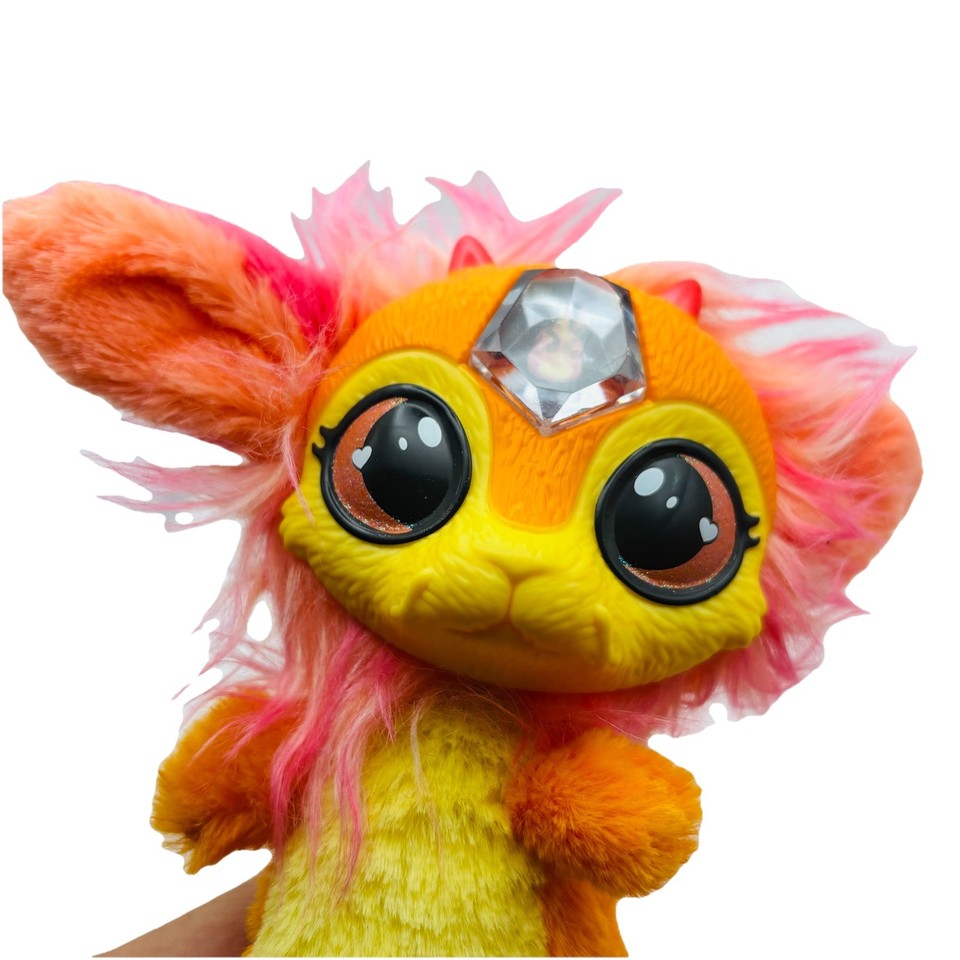 Magic Mixies Fire Gem Surprise Magical Misting Pet Fire Red Plush Doll ...