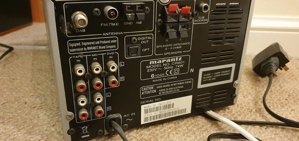 Marantz CR601 high quality radio stereo mini system DAB | eBay UK