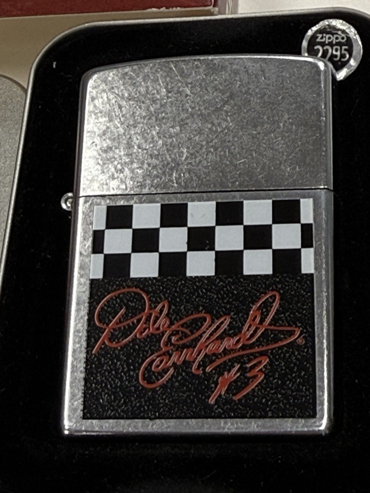 ZIPPO 2002 DALE EARNHARDT #3 NASCAR LIGHTER UNFIRED IN BOX B19 | eBay