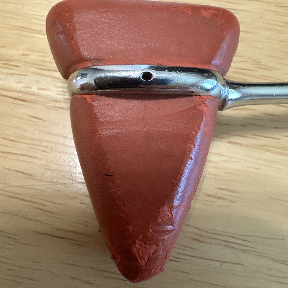 Vintage Medical Reflex Hammer Doctor Rubber Emergency Room Tool Knee ...