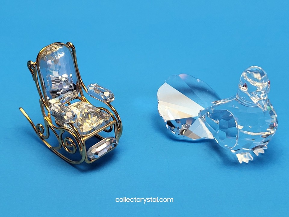 Swarovski Lot Of 15 Animal Figurines Owl snail cat mouse dog dove mouse ...