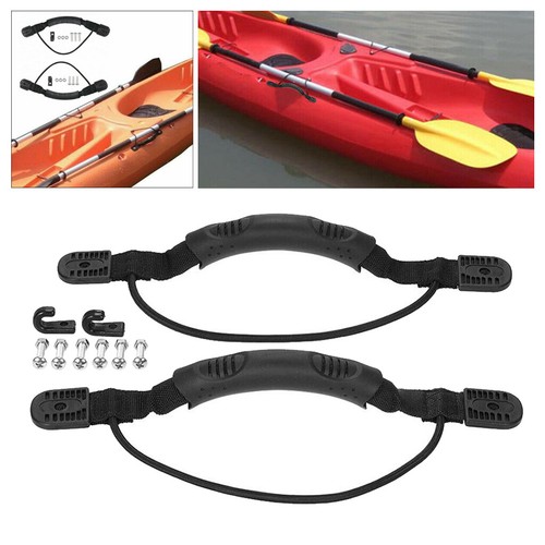 2Ps Kayak Canoe Boat Carry Handle Kayak Pull Handle with Cord Rope Easy ...