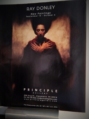 RAY DONLEY ART PIECE VTG ORIG 2006 ADVERTISEMENT | eBay