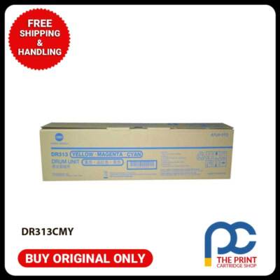 New & Original Konica Minolta DR313 CMY Drum Unit For Bizhub C258 C308 ...