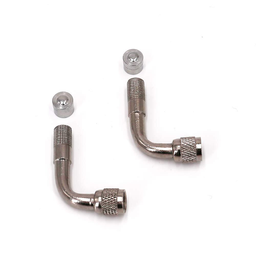 5x Straight Metal Dual Wheel Valve Stem Extensions For Dodge Jeep ...