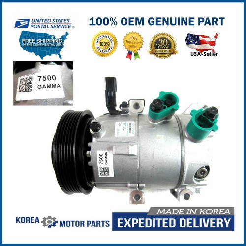 BRAND NEW OEM ! A/C COMPRESSOR W/CLUTCH FOR 14-18 KIA FORTE5 SX 1.6L ...