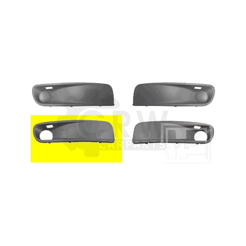 Lüftungsgitter Stoßfänger Stoßstange vorne rechts für VW Transporter T5 ...