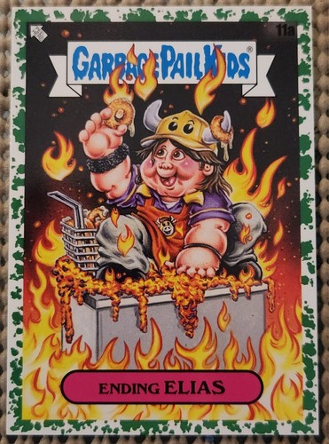 SINGLE CARD: ENDING ELIAS GPK X VIEW ASKEW 2023 SP (GREEN BORDER ...