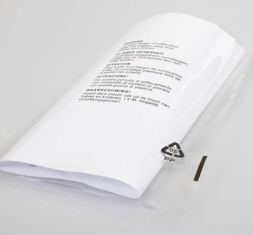 2000 Pcs 10X15 Poly Bags Suffocation Warning Clear Merchandise 1.5 mil ...
