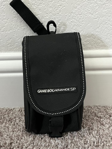Official Gameboy Advance SP Nintendo Carrying Case - Travel Bag Black ...