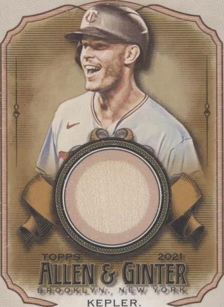2021 Topps Allen & Ginter's - Full Size Relics B #AGA-MK Max Kepler ...