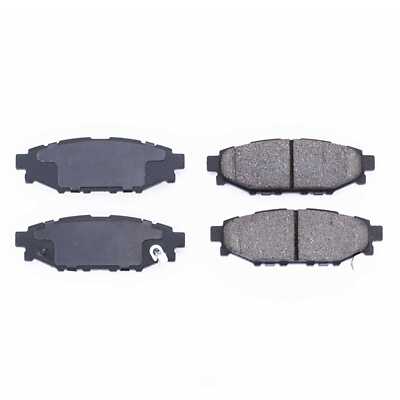 Disc Brake Pad Set-Rear Z16 Low-Dust Ceramic Brake Pads Power Stop 16 ...