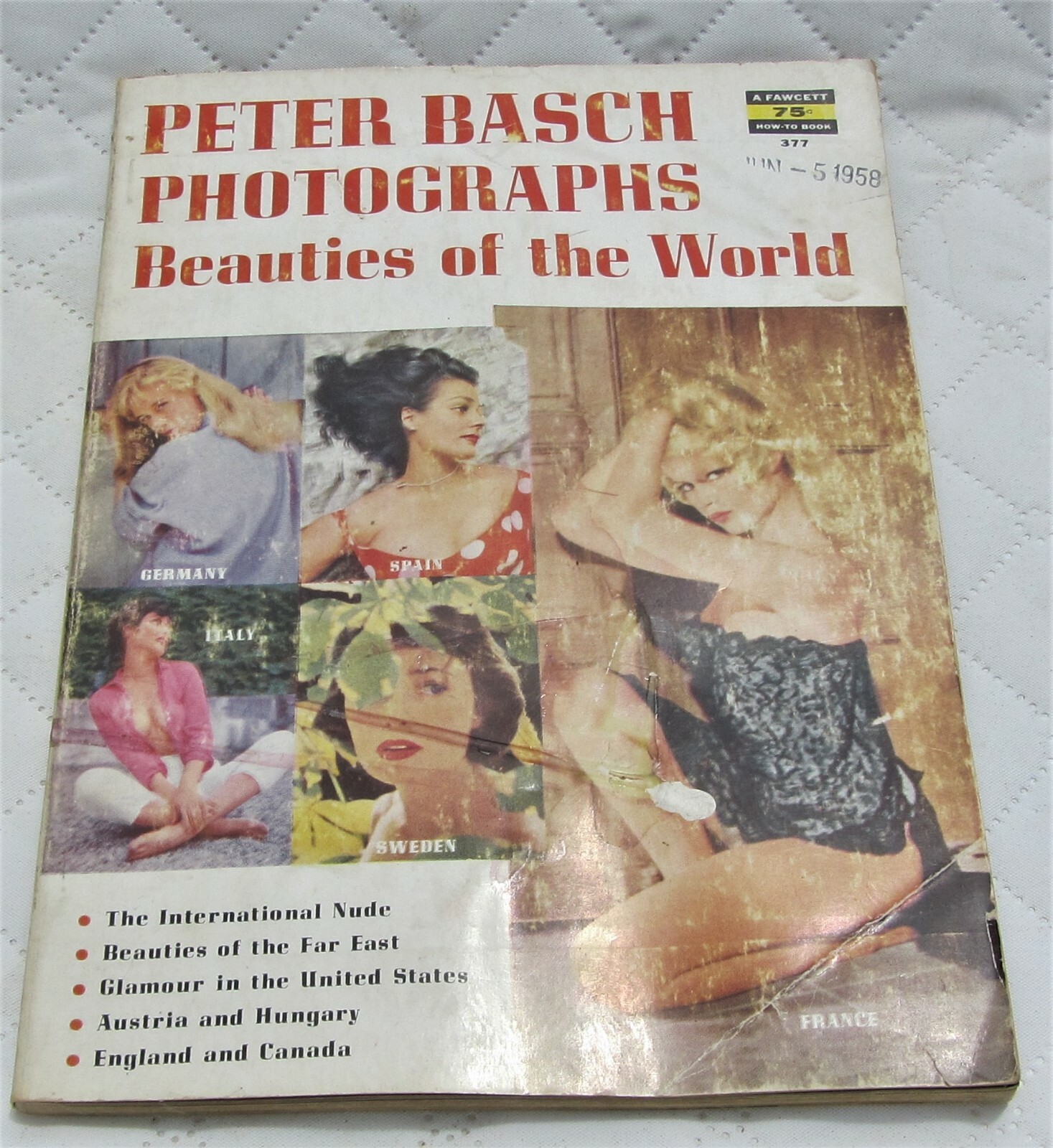 1958s PETER BASCH Beauties of the World Photographs | eBay