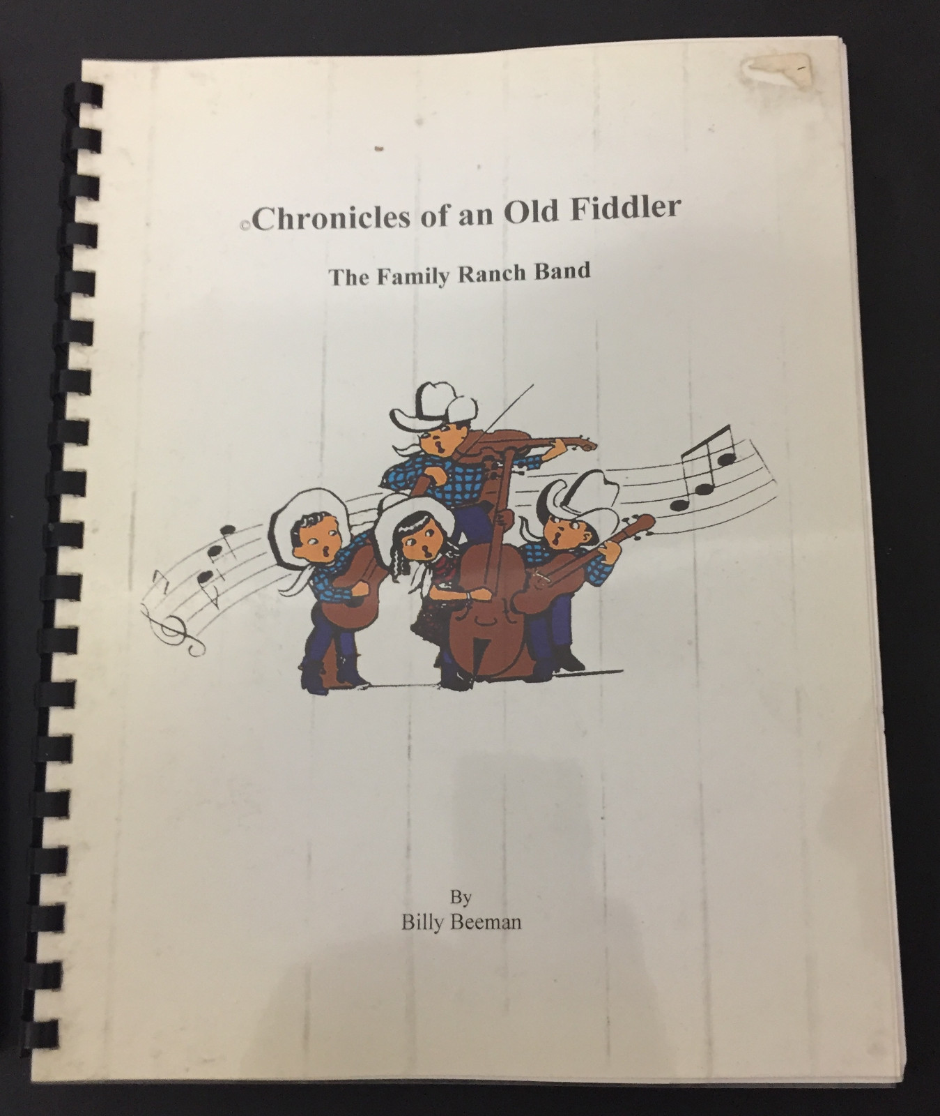 Chronicles Old Fiddler books Billy Beaman Beeman Wagonmasters Knotts ...