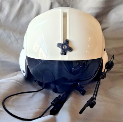 Gentex SPH-5 Regular Helicopter Flight Helmet w/ Visor Earphones and ...