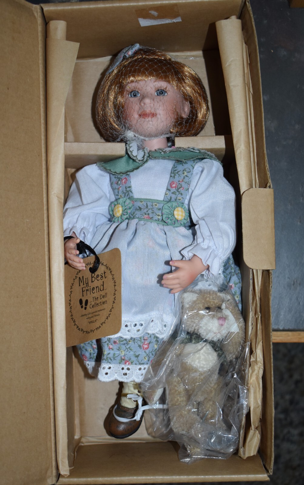 MIB MIB The Boyds Collection "My Best Friend Doll Paula" 12 Porcelain ...