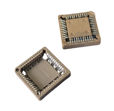 2 PCs TE Connectivity/AMP PLCC44 SMD SMT 44PLCC SOCKET 44 PIN PLCC SM ...