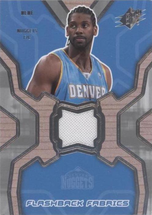 2007-08 SPx - Flashback Fabrics Nene #FF-N (MEM) for sale online | eBay