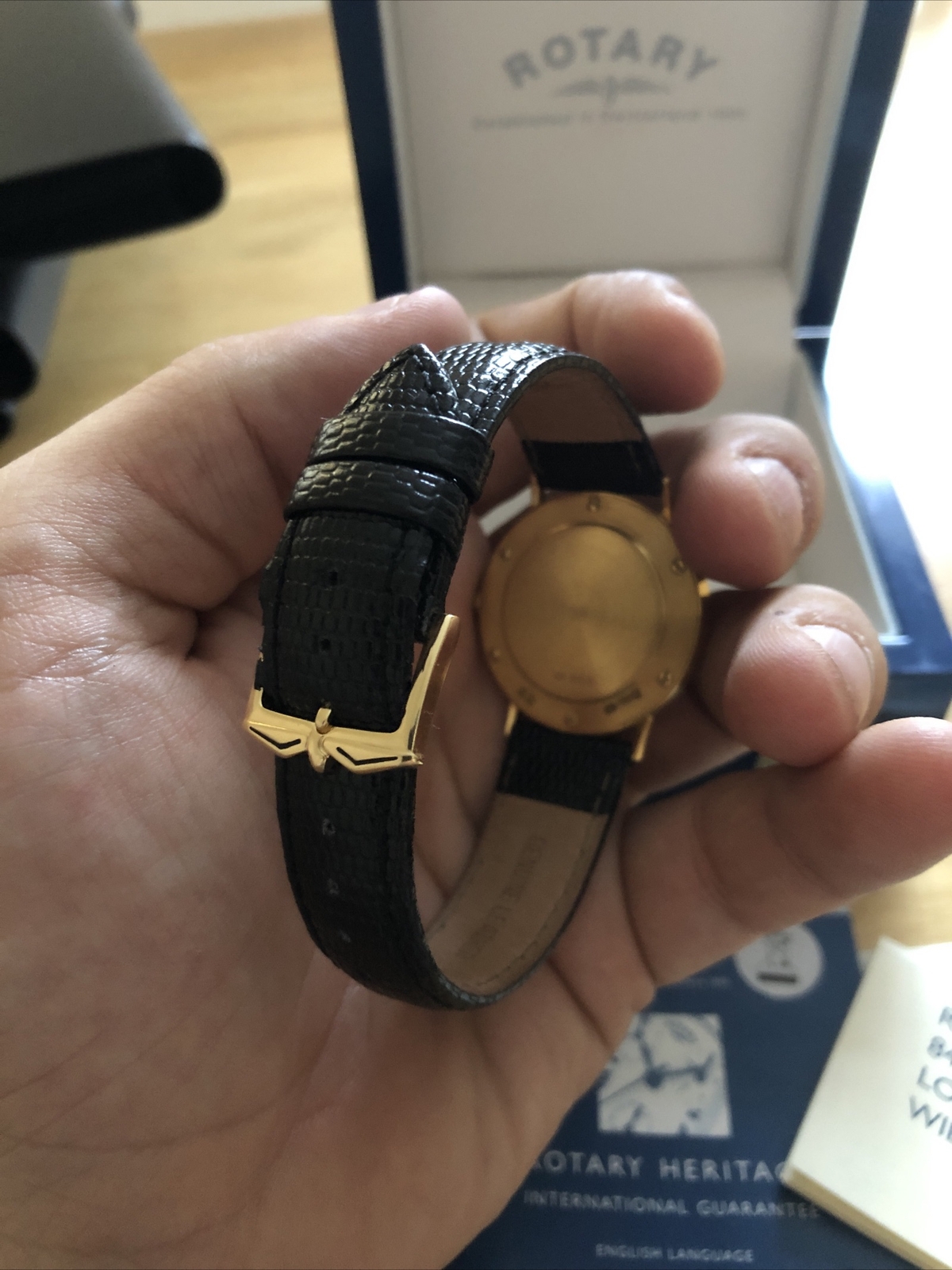 rotary elite watch 18k gold | eBay