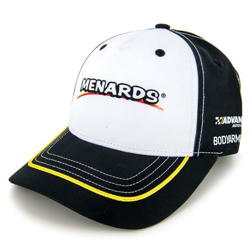Ryan Blaney 2024 Menards Uniform Pit Hat Black/White | eBay