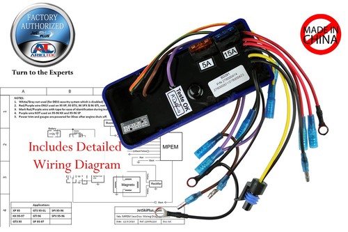 SeaDoo GTS GTX HX SP SPI SPX XP 580 720 Electronics CDI MPEM Module Box ...