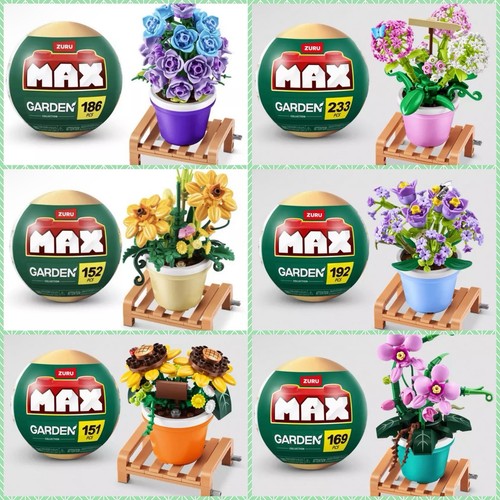 Zuru MAX Premium Building Bricks Garden Collection: Plant Stand Pot | eBay
