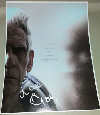 DAVID CRONENBERG ICONIC THE FLY DIRECTOR SIGNED AUTOGRAPH 11x14 PHOTO ...