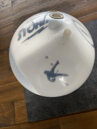 Storm Belmo Clear White 15 lb Bowling Ball Used | eBay