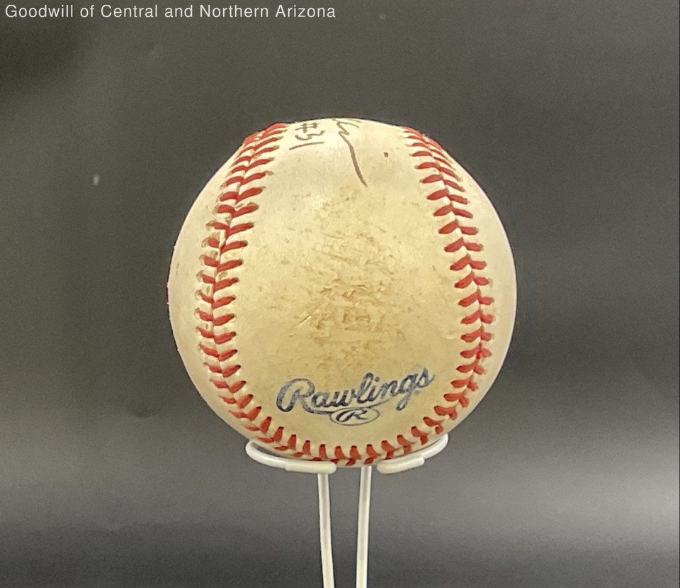 Rawlings Official MLB Baseball With Unknown Signature | eBay