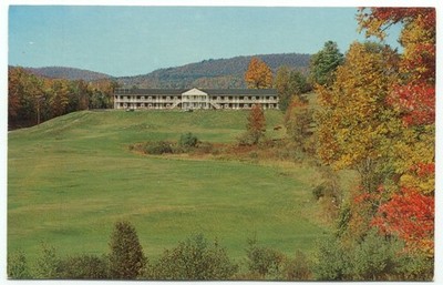 Barnard VT - Barnard Valley View Motel Vintage Chrome Postcard Vermont ...