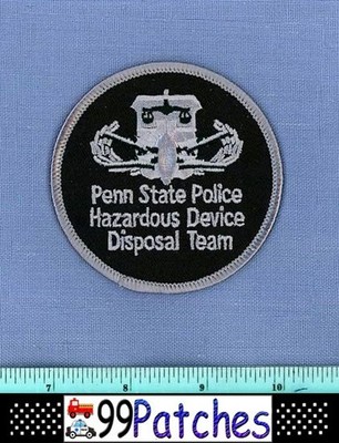PENNSYLVANIA STATE POLICE HAZARDOUS DEVICE DISPOSAL BOMB SQUAD Police ...