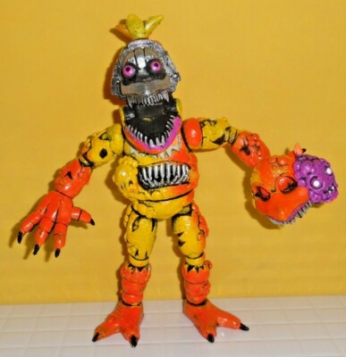 mexican ANIMATRONIC TWISTED CHICA action figure 8" Five Nights at ...