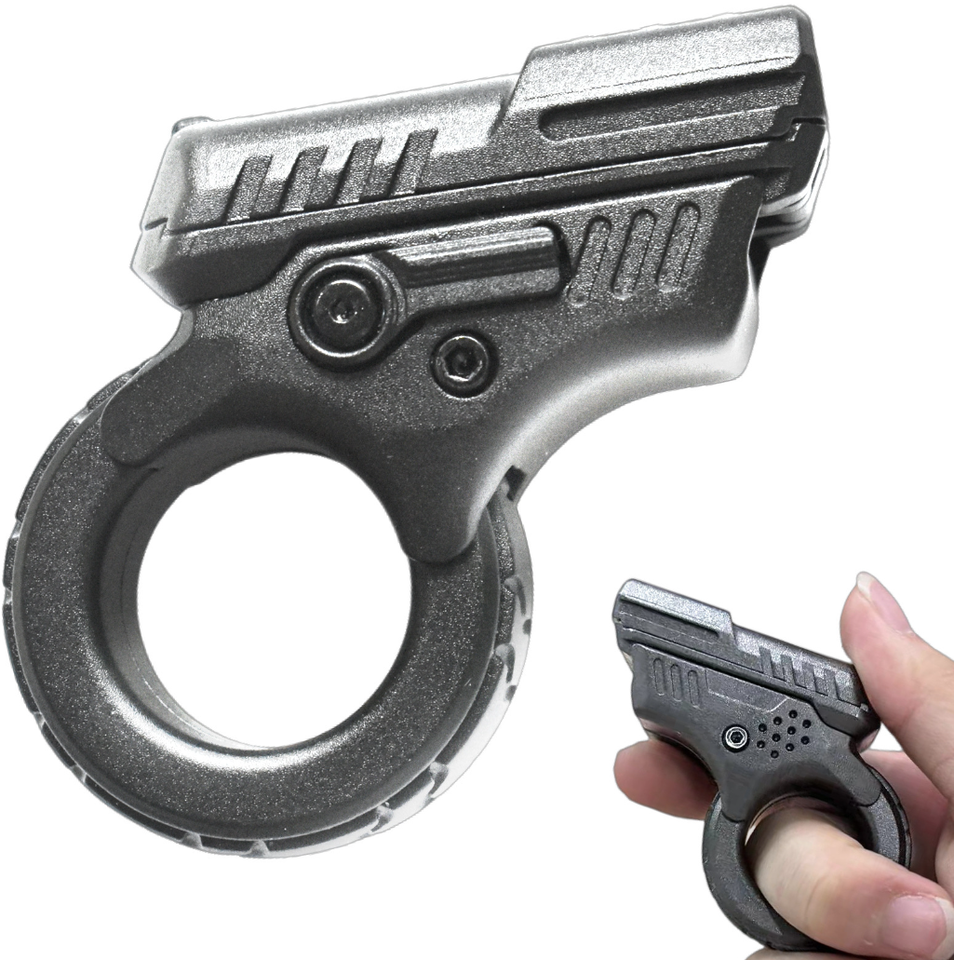 EDC Hand Spinner ADHD Stress Relief Tool Alloy Zoom Ratchet Wheel ...