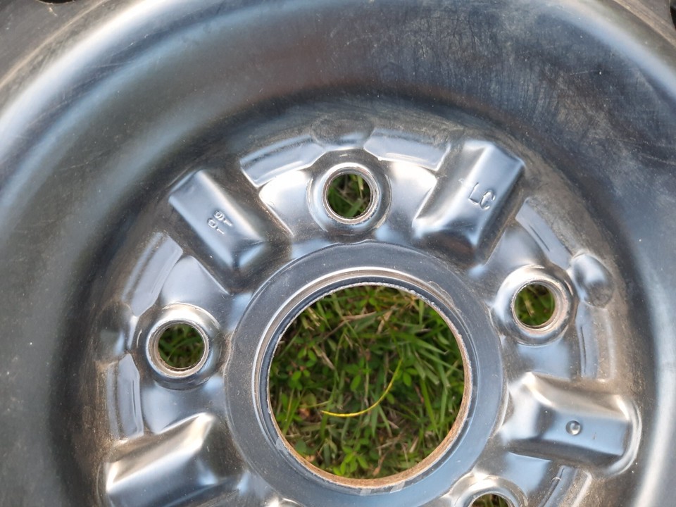 Toyota Wheels J14x5-1/2 JJ DOT CMC 1298 LC4 5-Lug Steel Set of 4 +20 ...