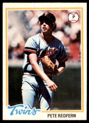 1978 Topps Pete Redfern Baseball Cards #81 | eBay