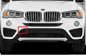 BMW NEW GENUINE X4 SERIES F26 FRONT BUMPER TOW HOOK EYE COVER 7338473 ...