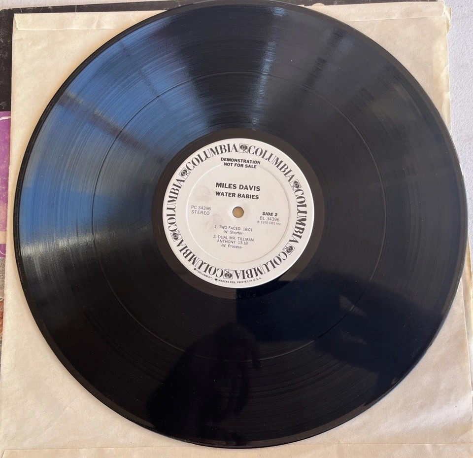 MILES DAVIS LP Lot 5 Vintage Vinyl Water Babies Esp Filles Milestones ...
