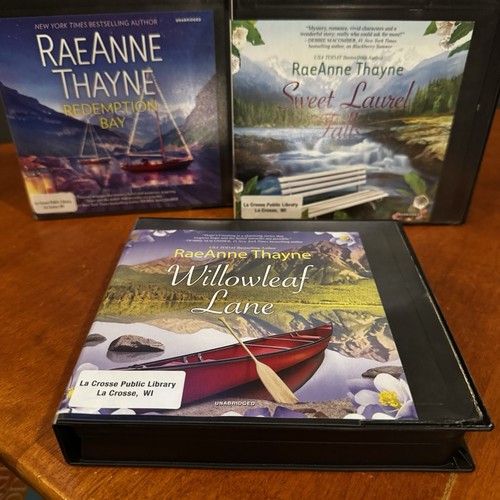 Lot: 3 RaeAnne Thayne Audio Book CD Redemption Bay Sweet Laurel Falls ...