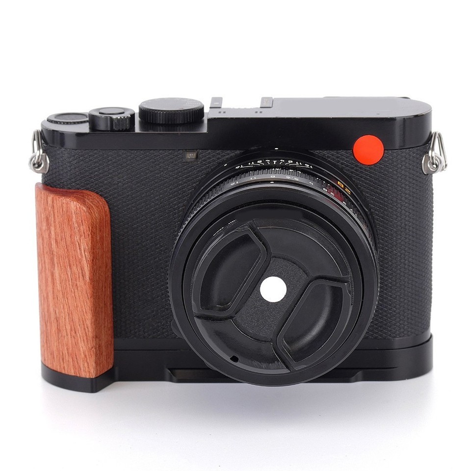 For Q2 Wooden Hand Grip with L Plate Natural Walnut and Rosewood Finish ...