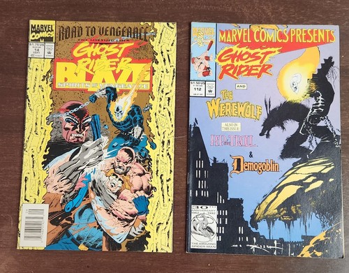 GHOST RIDER Marvel Comics (Issues: #14 and #112) Lot of 2 | eBay