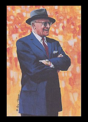 George Halas Series One Goal Line Art Card Chicago Bears | eBay