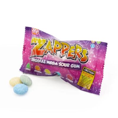 Zappers Original Mega Sour Gum Sweets Pick and Mix Candy Retro Party ...