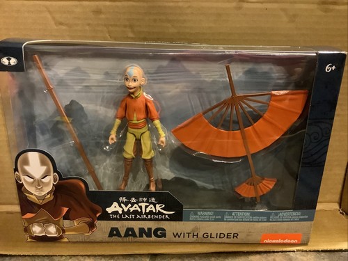 NEW McFarlane Toys Avatar The Last Airbender Aang With Glider 5" Action ...