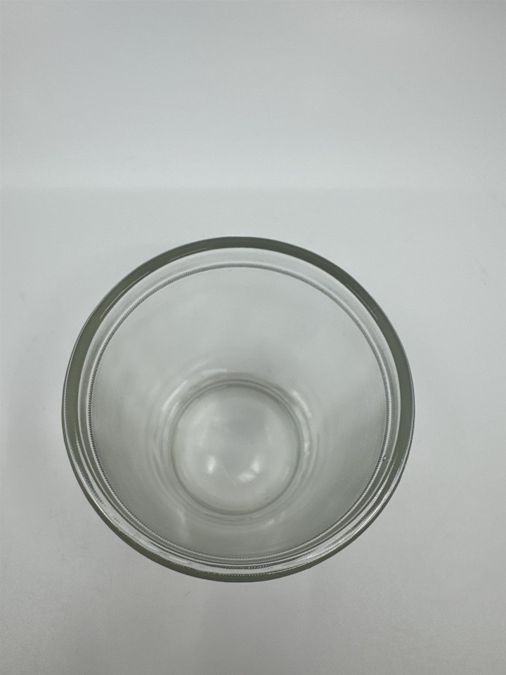 Vintage Juice Glass Jelly Jar Drinking Glass /w Ridges Unmarked | eBay