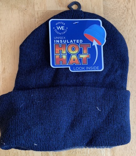 NEW! Winter Essentials Insulated Hot Hat. Blue-H/G | eBay
