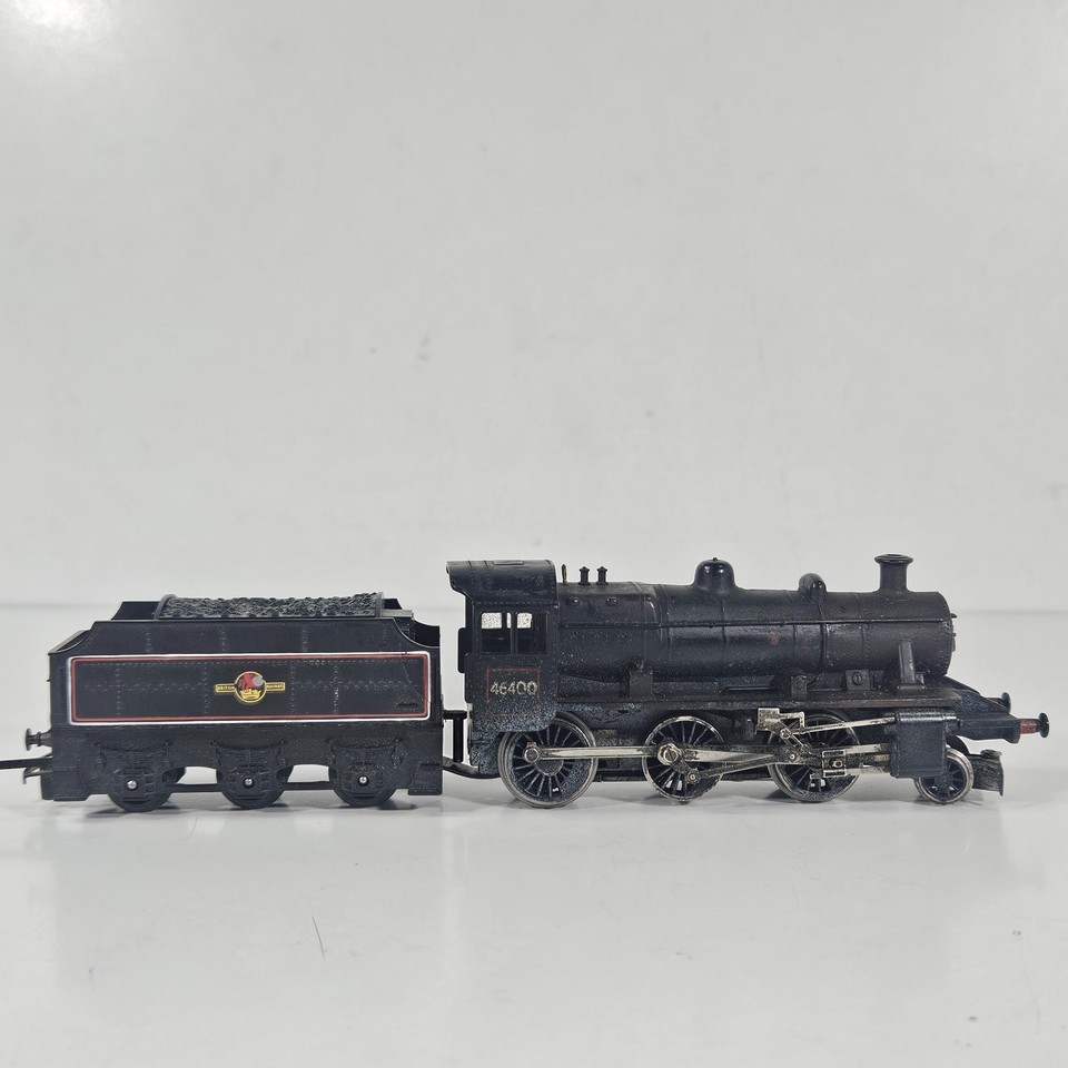 Triang Locomotive & Tender British Rail 46400 Black OO Gauge Tested ...