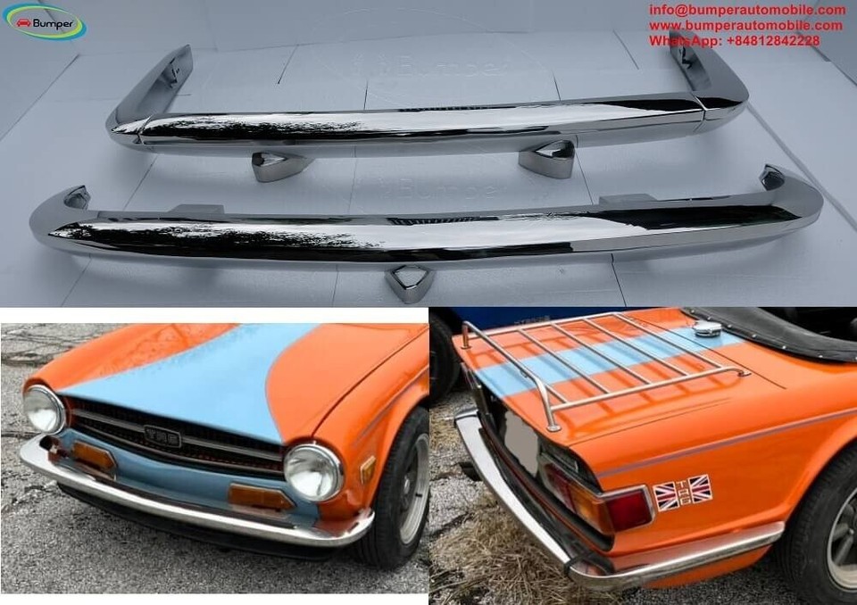 Triumph TR6 (1969-1974) Early Type bumpers new (For: Triumph TR6) | eBay