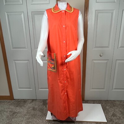Lisanne Distinctive Loungewear Mexican Housecoat Robe Dress Large ...