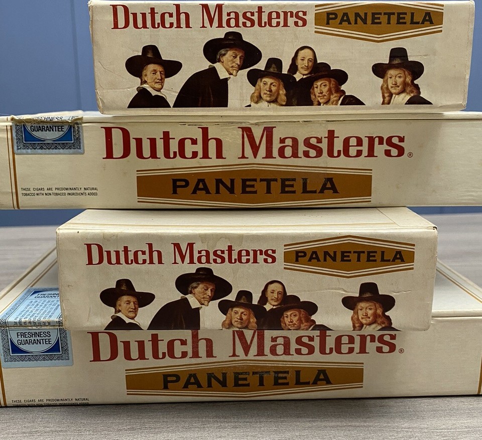 Vintage Dutch Masters Panetela 50 Fine Cigars Cigar Box (Lot Of 4) | eBay